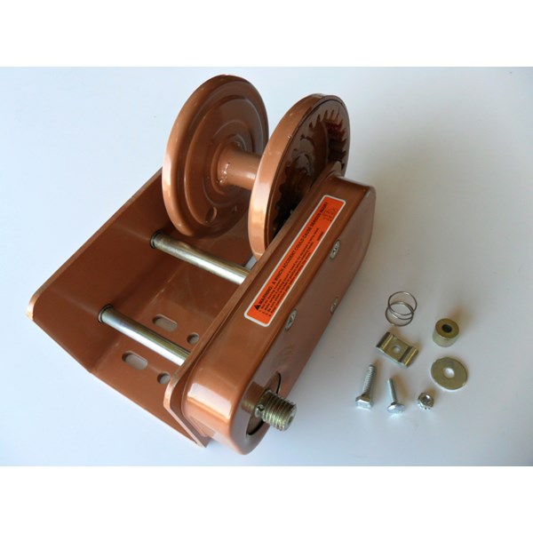 B2500 Manual Winch With Bolt Bag-Hewitt